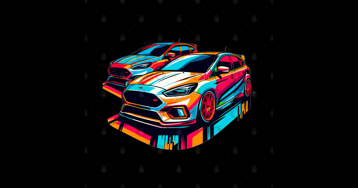 Ford Focus - Ford Focus - Sticker | TeePublic