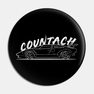 Lamborghini Countach Racing Car Pins and Buttons for Sale | TeePublic