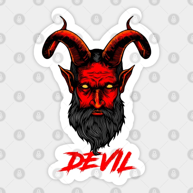 Devil - Devil - Sticker | TeePublic