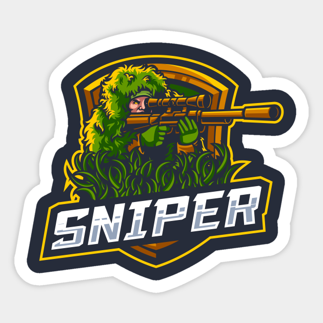 Sniper - Sniper - Sticker | TeePublic