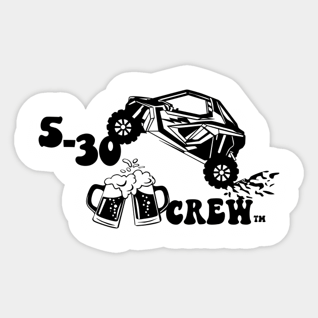 530 CREW ATV - Atv - Sticker | TeePublic