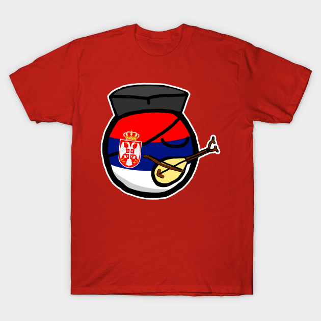 Serbiaball - Serbia - T-Shirt | TeePublic