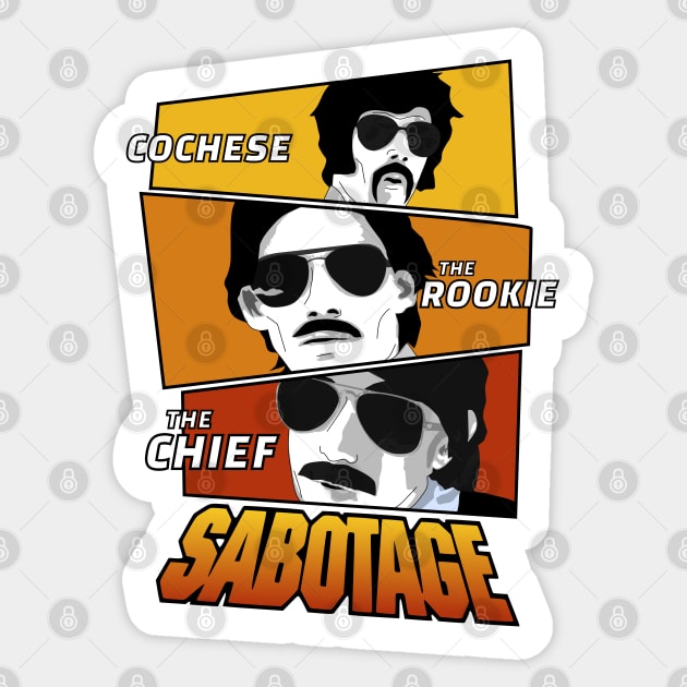 Beastie Sabotage Colorful - Beastie Boys - Sticker | TeePublic