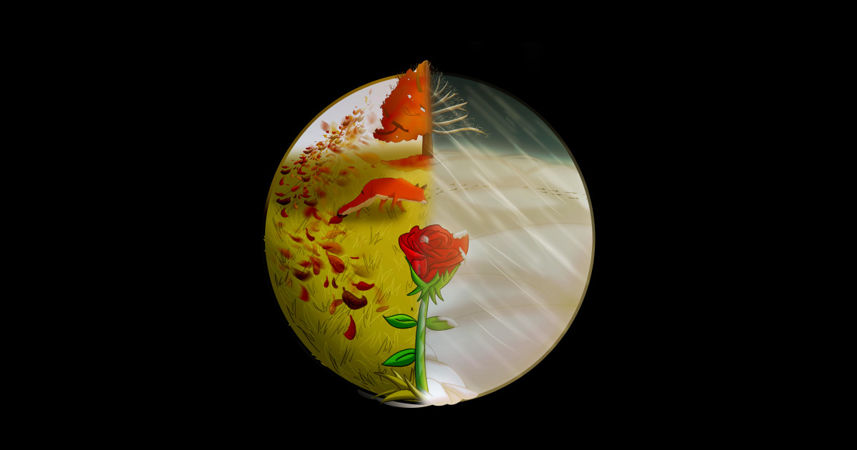 Turn autumn into winter - Season - Sticker | TeePublic