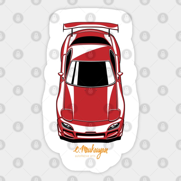 RX7 FD3S - Mazda - Sticker | TeePublic