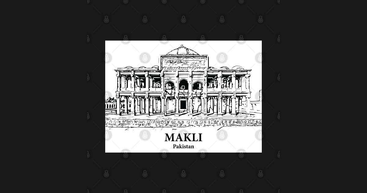 Makli - Pakistan - Makli - T-Shirt | TeePublic