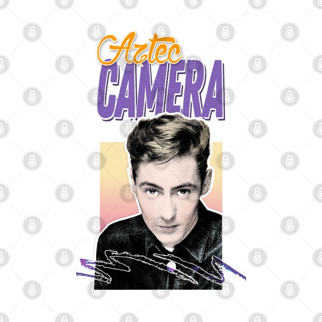 Vintage Style Aztec Camera 80s Aesthetic Design - Aztec Camera - T ...