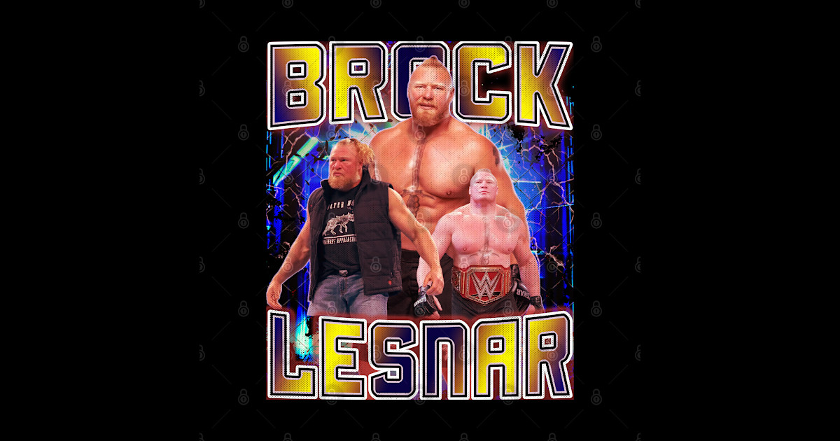 BROCK LESNAR - Player - Sticker | TeePublic