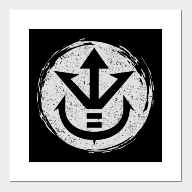 Vegeta Symbol - Super Saiyan - Posters and Art Prints | TeePublic