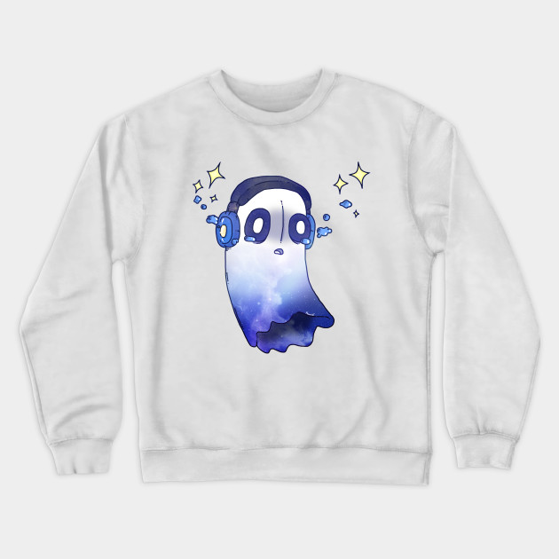 Undertale Napstablook Galaxy (Outertale) - Vintage - Crewneck ...