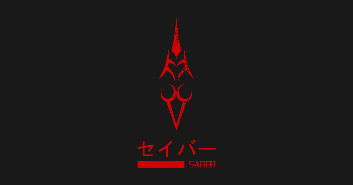 Saber Command Seal - Anime - Tapestry | TeePublic