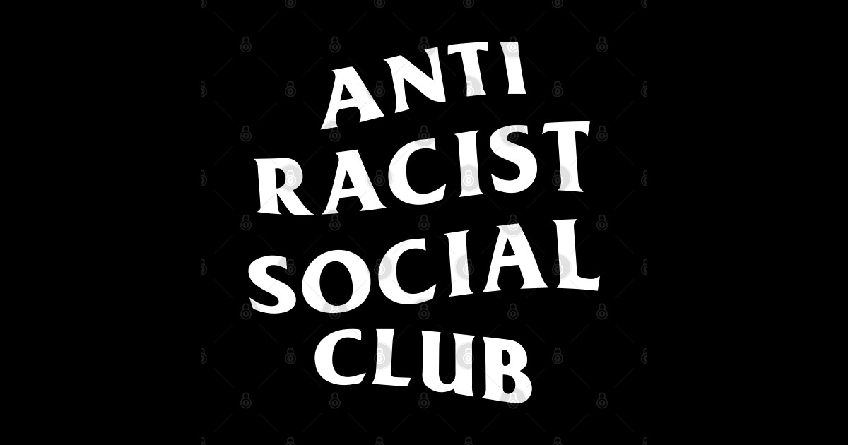 Anti Racist Social Club (Front + Back) White - Anti Racist Social Club ...