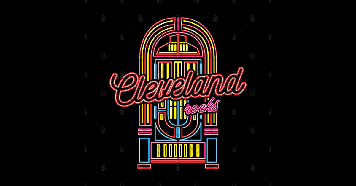 Cleveland Terminal Tower Rock - Cleveland Rocks Believeland - Sticker ...