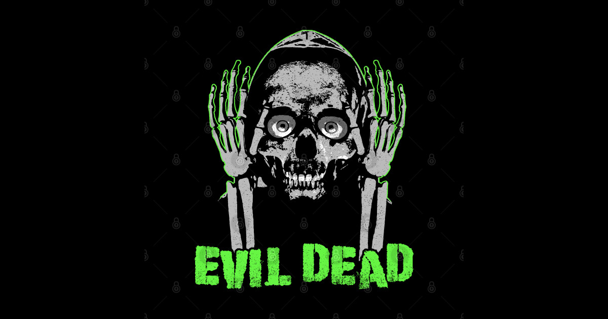 Evil Dead Horror // 80s - Evil Dead - Sticker | TeePublic