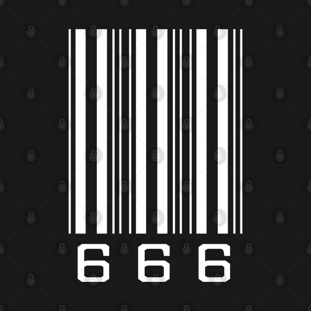 666 Barcode - Devil - Hoodie | TeePublic