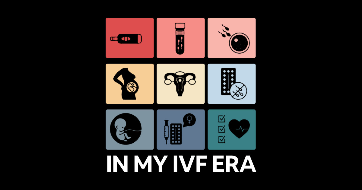 In My IVF Era IVF Mom IVF Mama Transfer Day Infertility - Ivf - Sticker ...