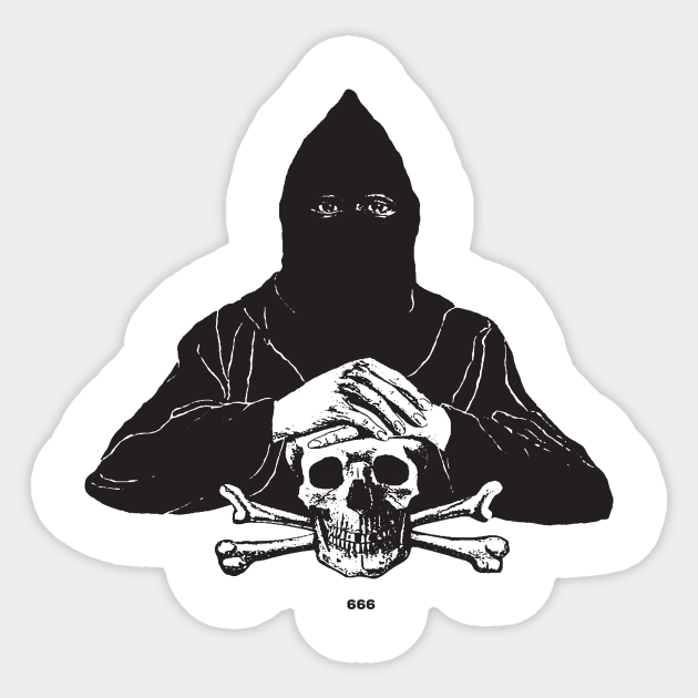 666 - 666 - Sticker | TeePublic