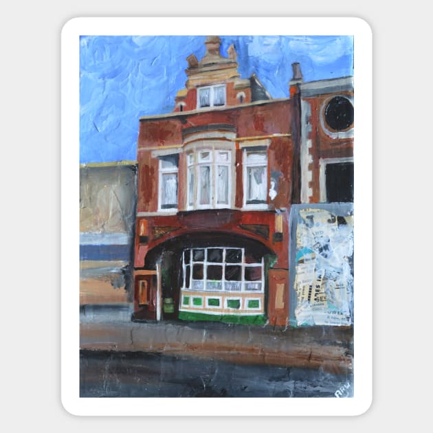 Hull, The Swan - Hull - Sticker | TeePublic