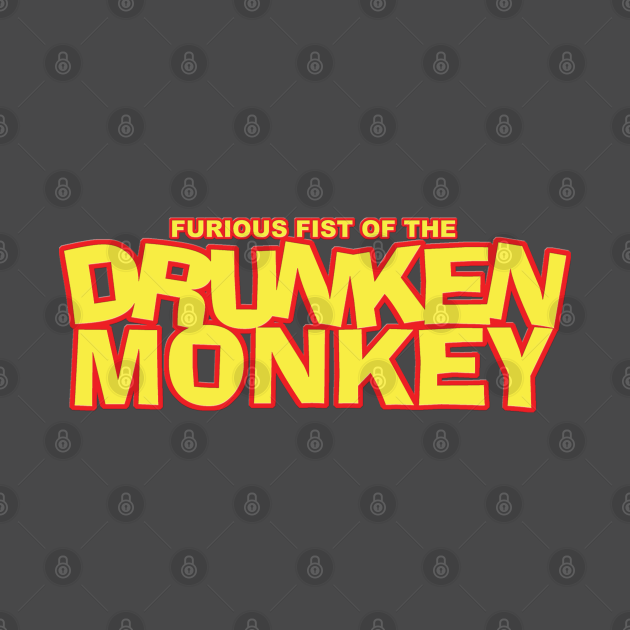 Drunken Monkey Classic Logo - Monkey - T-Shirt | TeePublic