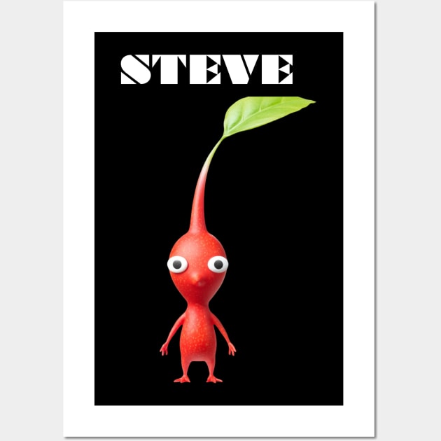 Pikmin Steve, the trooper! - Pikmin - Posters and Art Prints | TeePublic