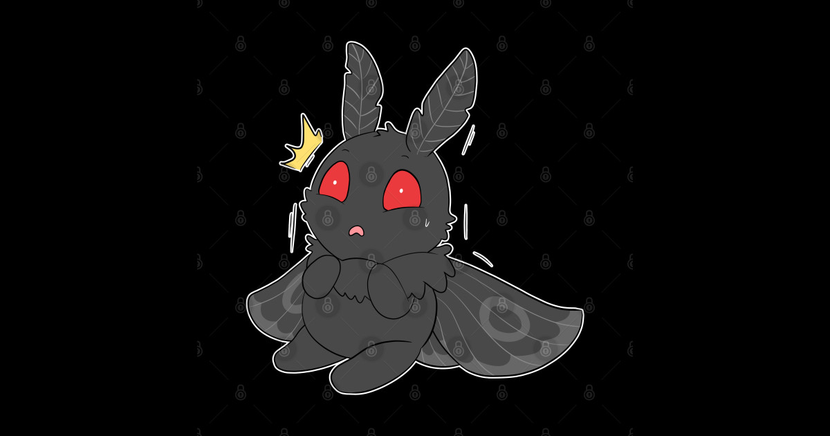 Cute Moth Man - Mothman - Sticker | TeePublic