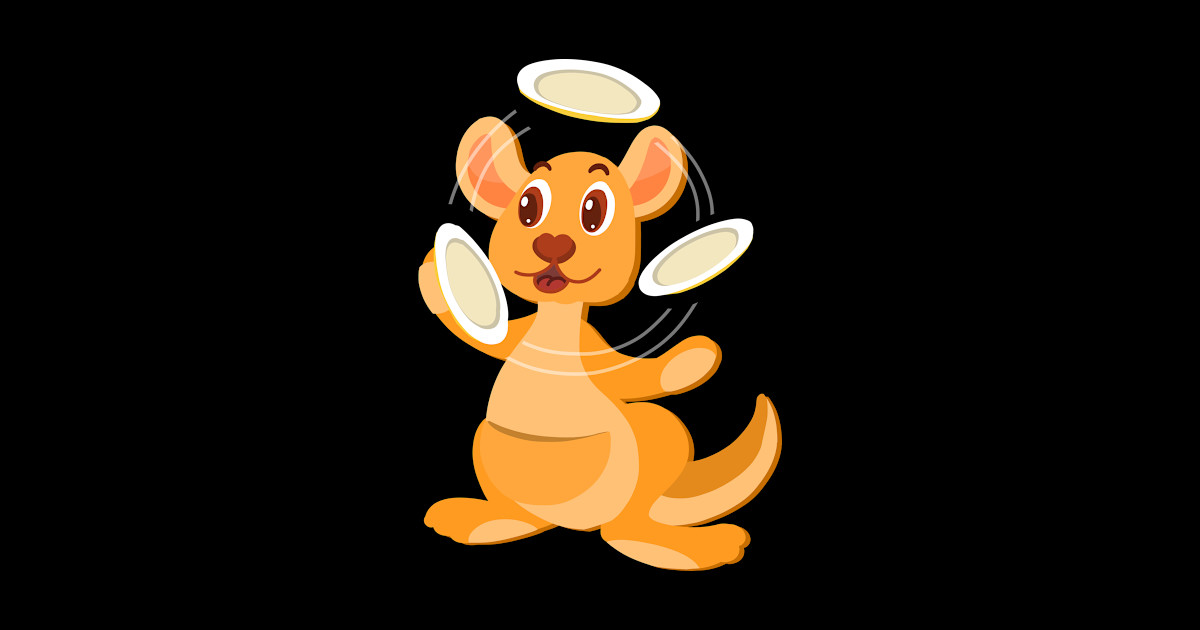 Circus Kangaroo - Surprising - Sticker | TeePublic