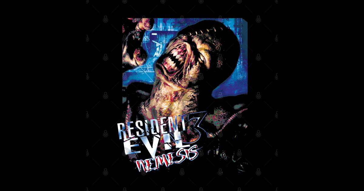 RESIDENT EVIL 3 | Nemesis - Resident Evil 3 - Sticker | TeePublic