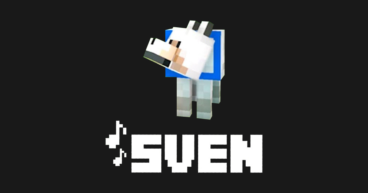 Pewdiepie minecraft dog sven - Sven Pewdiepie - Magnet | TeePublic