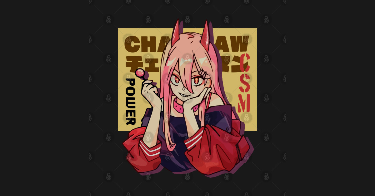 Power CSM Devil Anime Fanart - Anime And Manga - T-Shirt | TeePublic