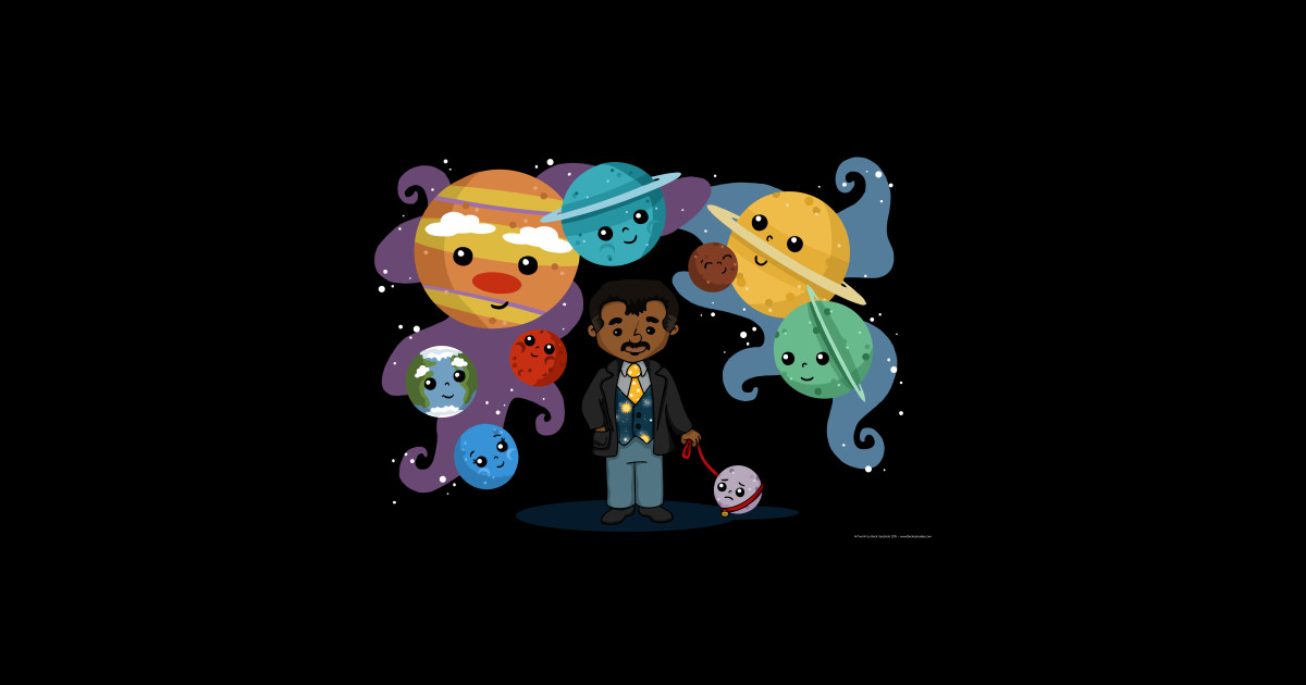 Pluto. Sit. Stay. Good boy. - Neil Degrasse Tyson - T-Shirt | TeePublic