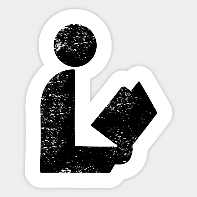 National Library Symbol - National Library - Sticker | TeePublic