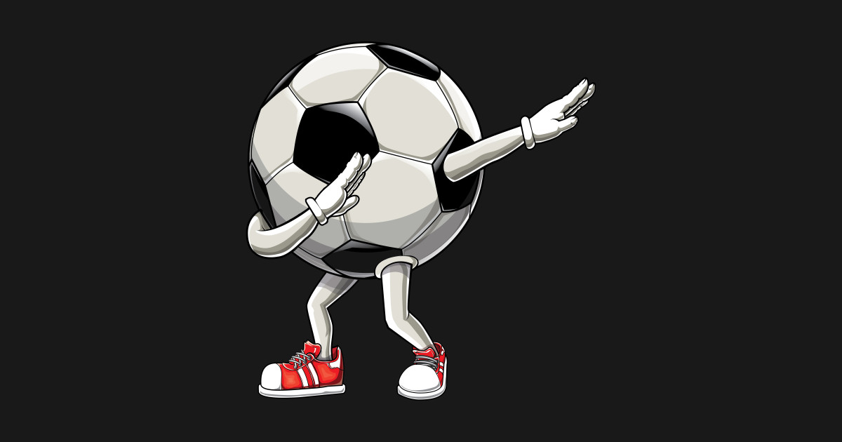 Dabbing Or Dab Dance Soccer Ball Drawing Football T Shirt Football