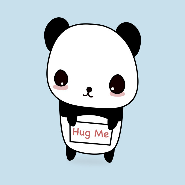 Hug Me Panda - Kawaii - T-Shirt | TeePublic