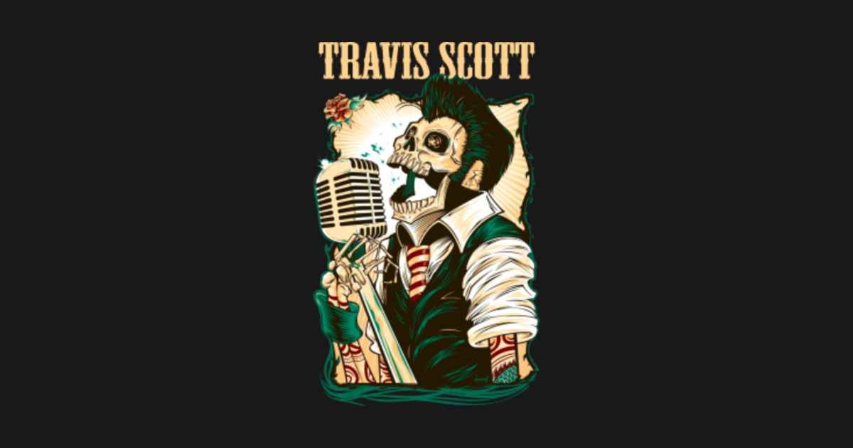 TRAVIS SCOTT RAPPER - Travis Scott Rapper - T-Shirt | TeePublic