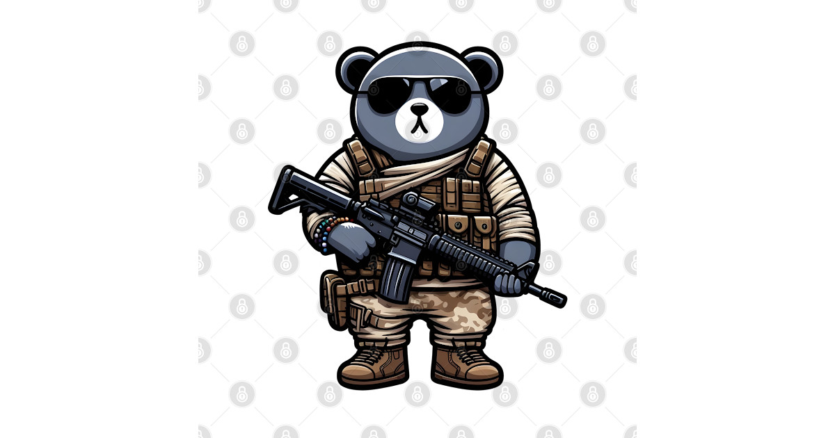 Tactical Bears - Tactical - T-Shirt | TeePublic