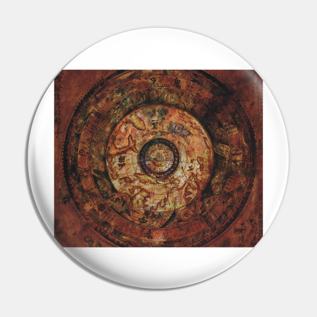 Jack Sparrows Map | Sao Feng Replica Map - Jack Sparrow - Pin | TeePublic