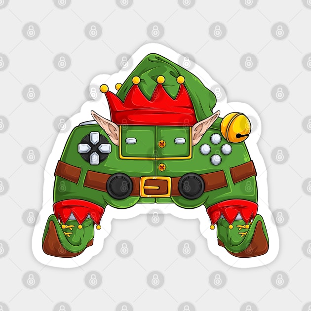 Video Games Gaming Gamer Christmas Day Elf Controller - Christmas ...