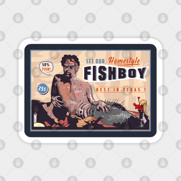 Fish Boy - House Of 1000 Corpses - Magnet | TeePublic