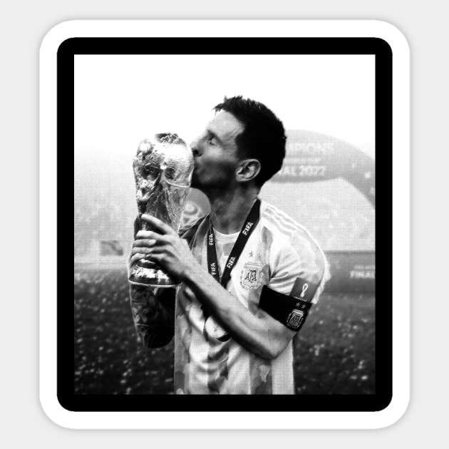 LEO MESSI - Soccer - Sticker | TeePublic