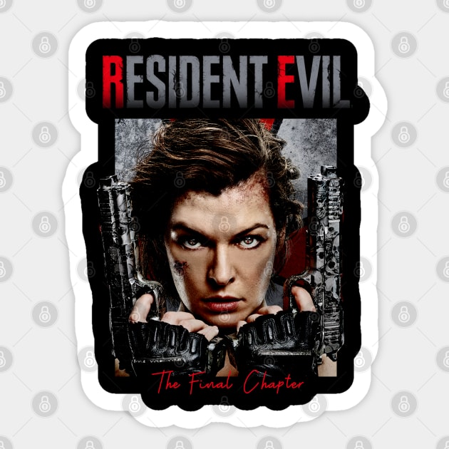 Jill Valentine - Resident Evil - Sticker | TeePublic