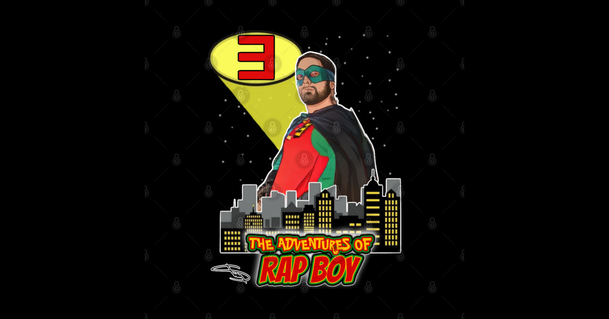 Detroit's Friendly Superhero Rapper - Rapper - Posters and Art Prints ...