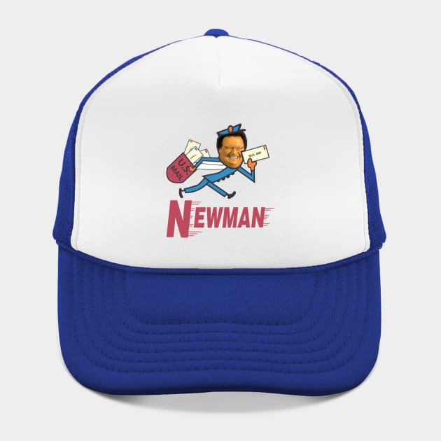 Mr Zip Postman Newman Hello /// 90s FanArt - Newman - Hat | TeePublic