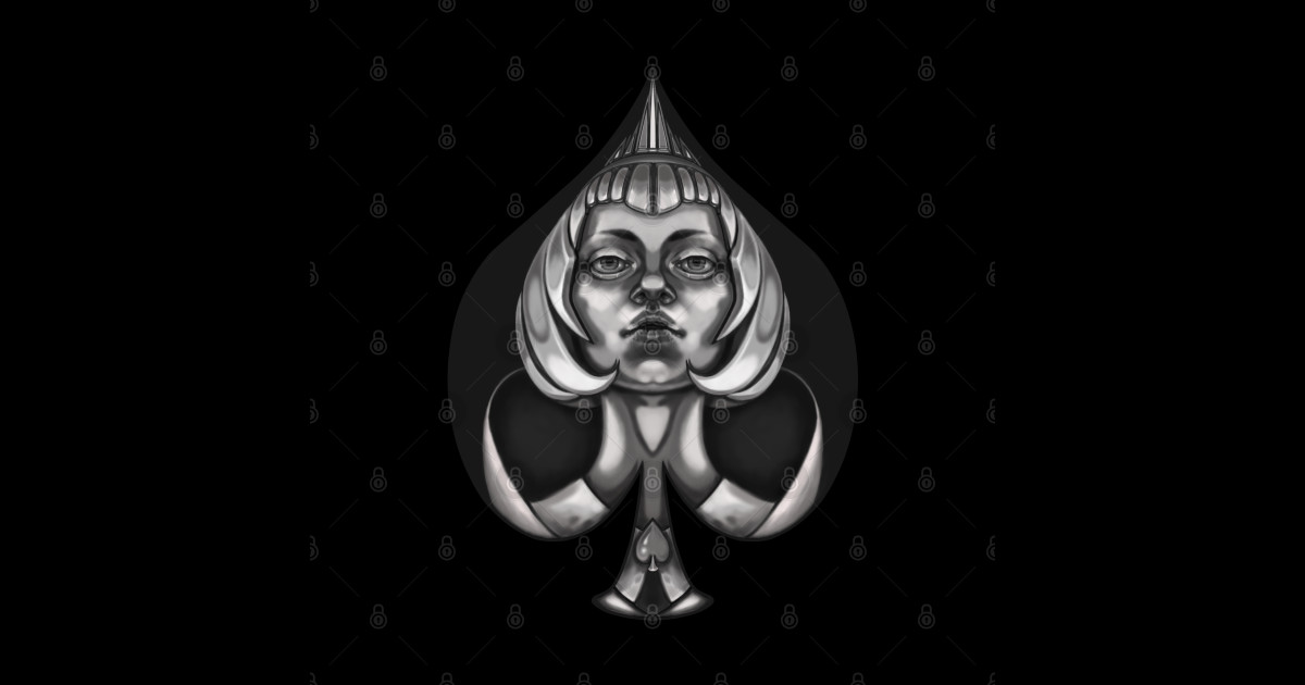 Queen of Spades - Queen Of Spades - Sticker | TeePublic