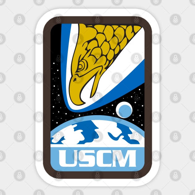 USCM Colonial Marines - Aliens - Sticker | TeePublic