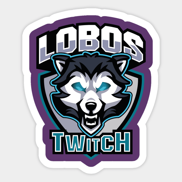 Lobos Edition Design 2 - Wolf - Sticker | TeePublic