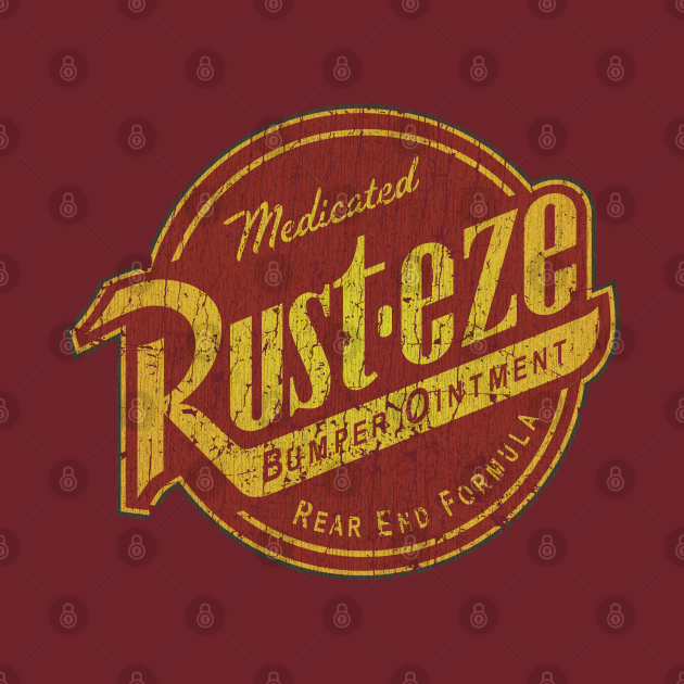 Rust-eze Bumper Ointment 1990 - Auto Racing - T-Shirt | TeePublic