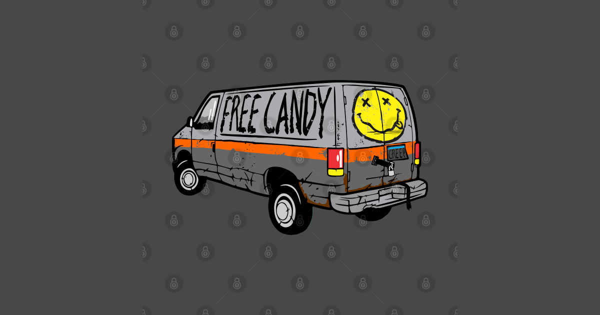 Free Candy Van - Creeper - T-Shirt | TeePublic