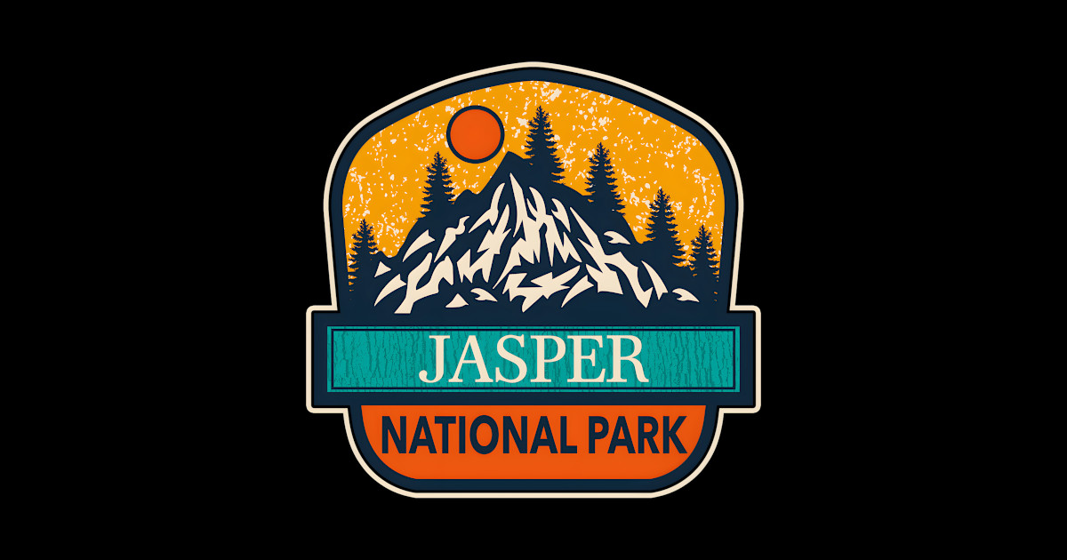 Jasper National Park - Jasper National Park - Sticker | TeePublic