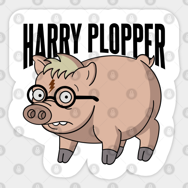 Harry Plopper - Harry Plopper - Sticker | TeePublic