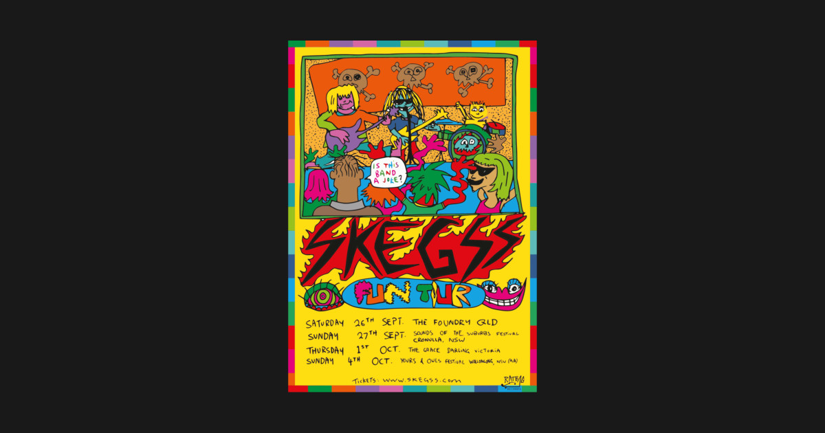 Skegss Fun Tour - Skegss Fun Tour - T-Shirt | TeePublic